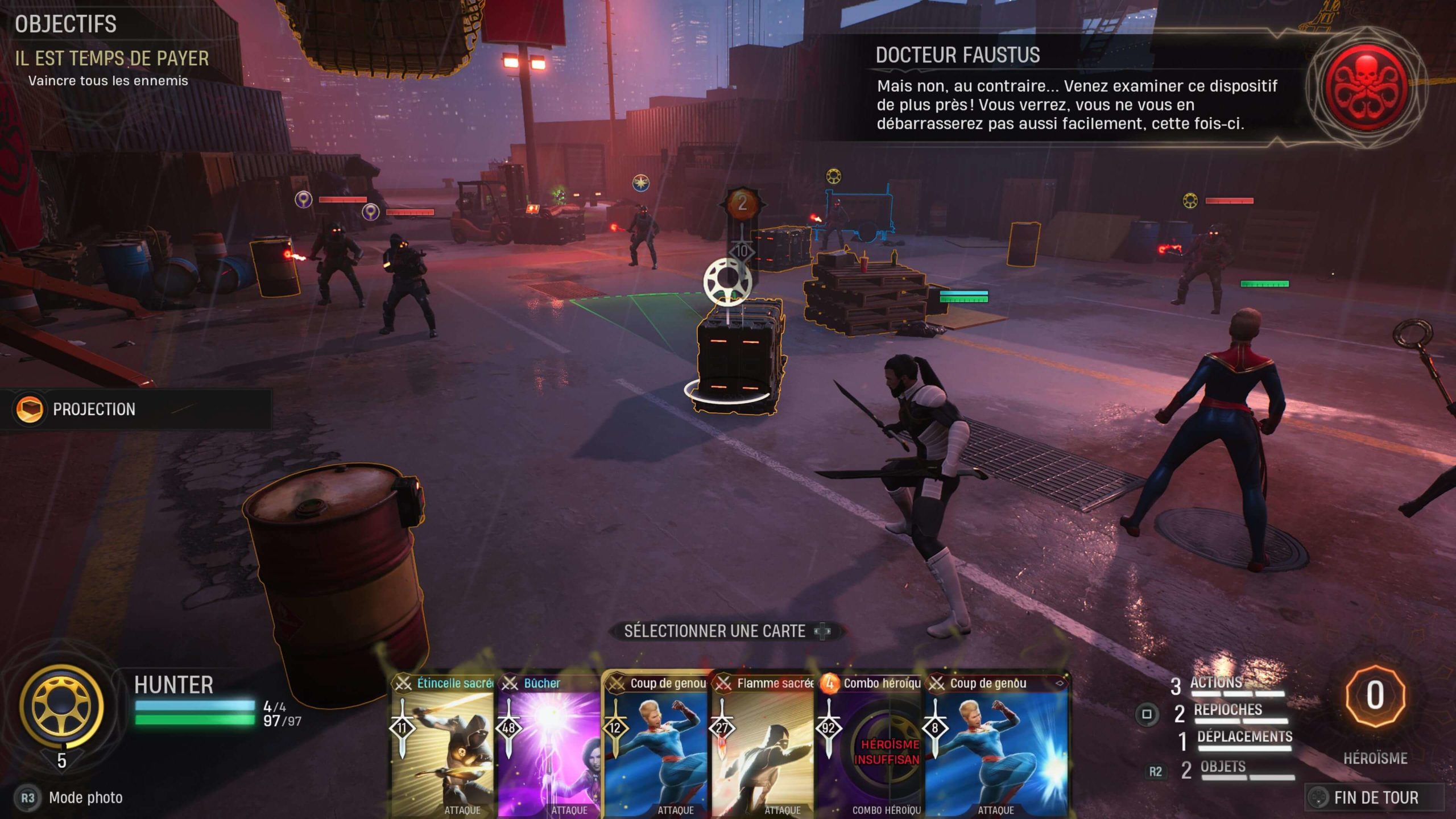 Test avis marvel midnight suns ps5 combat - ActuGeekGaming