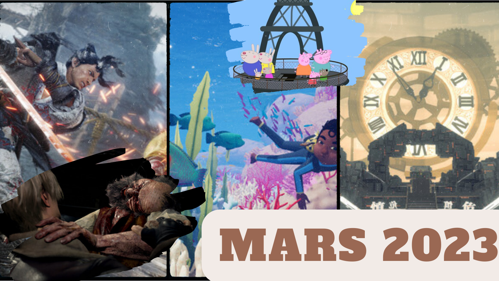 Sorties du mois de mars 2023 - ActuGeekGaming
