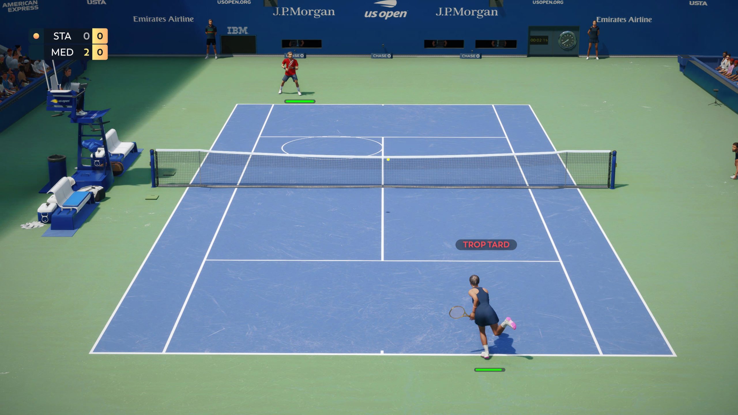 Top Spin 2K25 gameplay screenshot - ActuGeekGaming